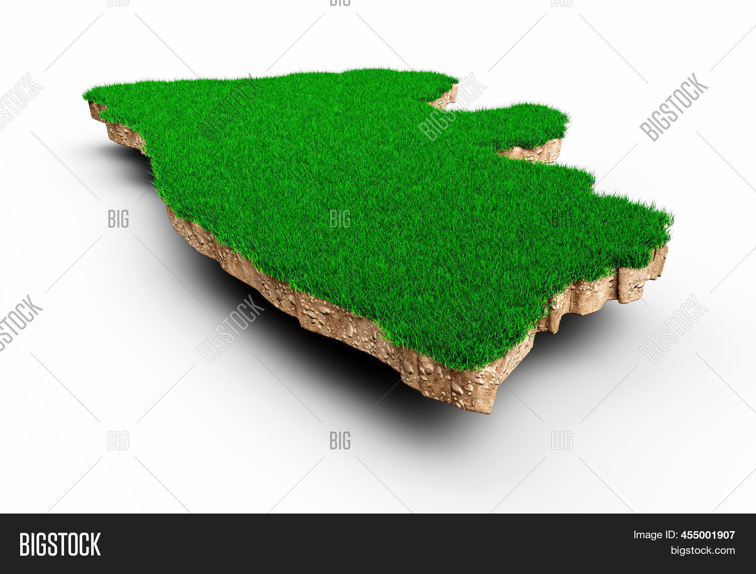 Liberia Map Soil Land Image & Photo (Free Trial) | Bigstock