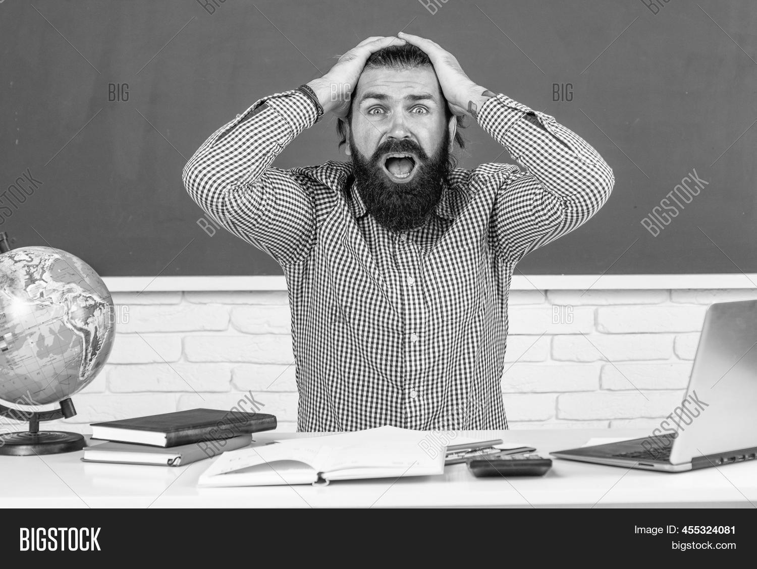 Male Student Sit Image & Photo (Free Trial) | Bigstock