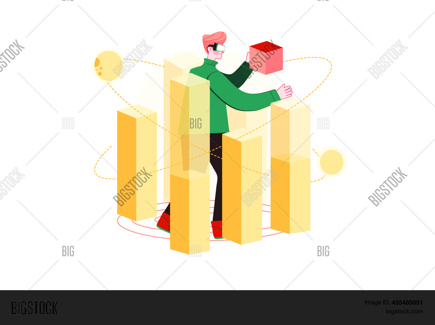 Person Visualizing Vector & Photo (Free Trial) | Bigstock