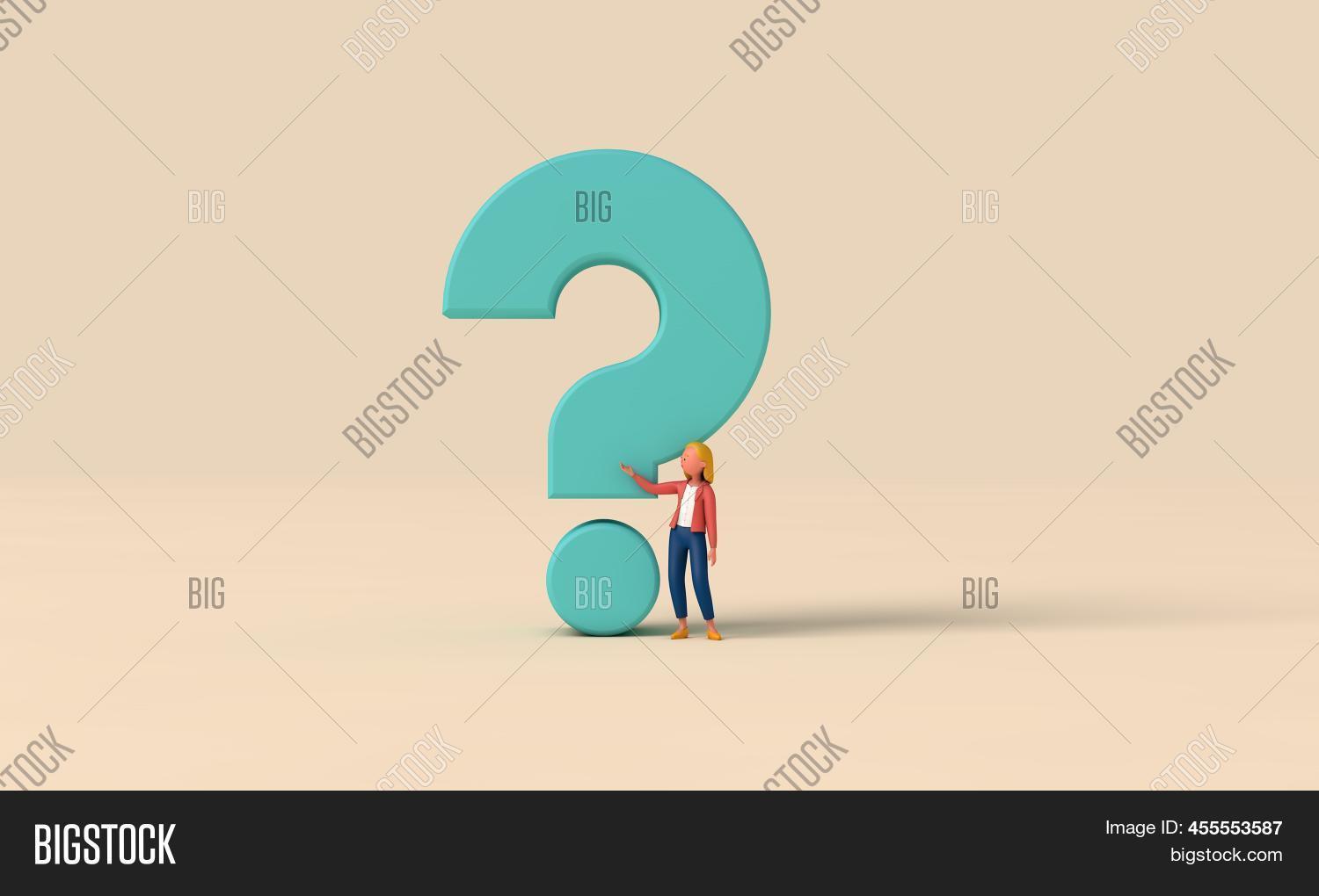 3d Character Question Image & Photo (Free Trial) | Bigstock