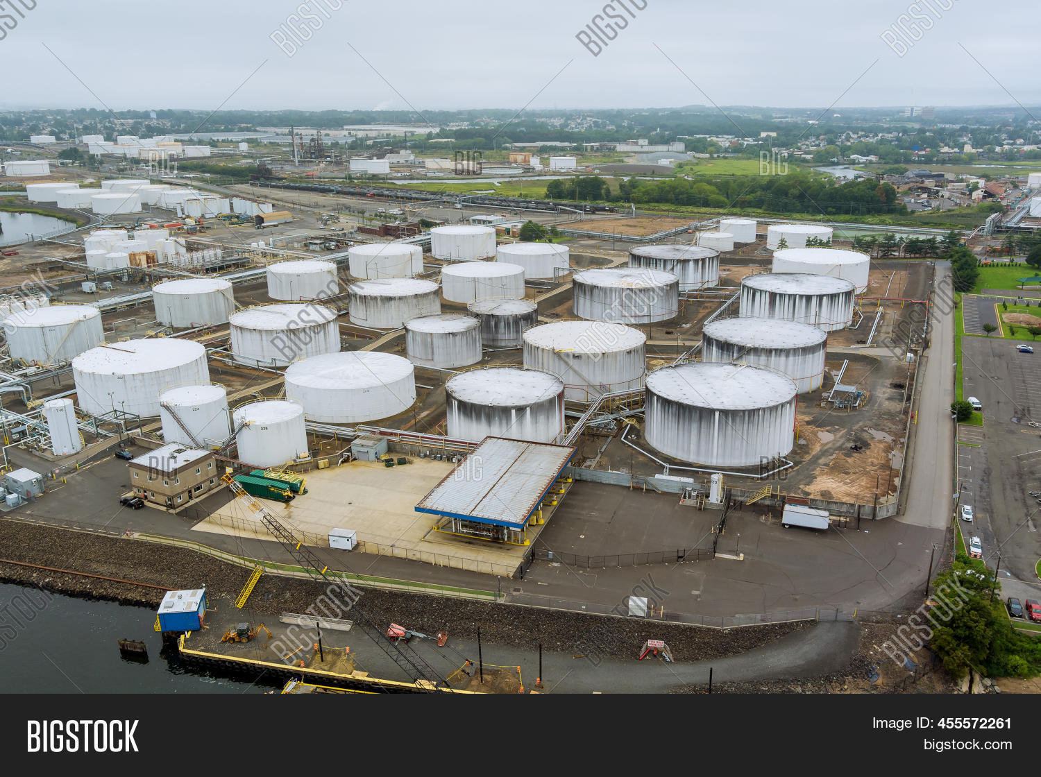 Aerial View Oil Image & Photo (Free Trial) | Bigstock