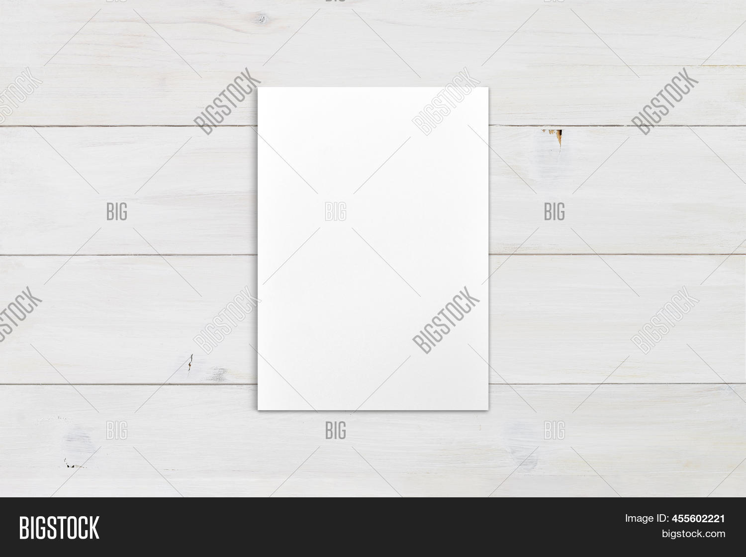Empty 5x7 Poster Image & Photo (Free Trial) | Bigstock