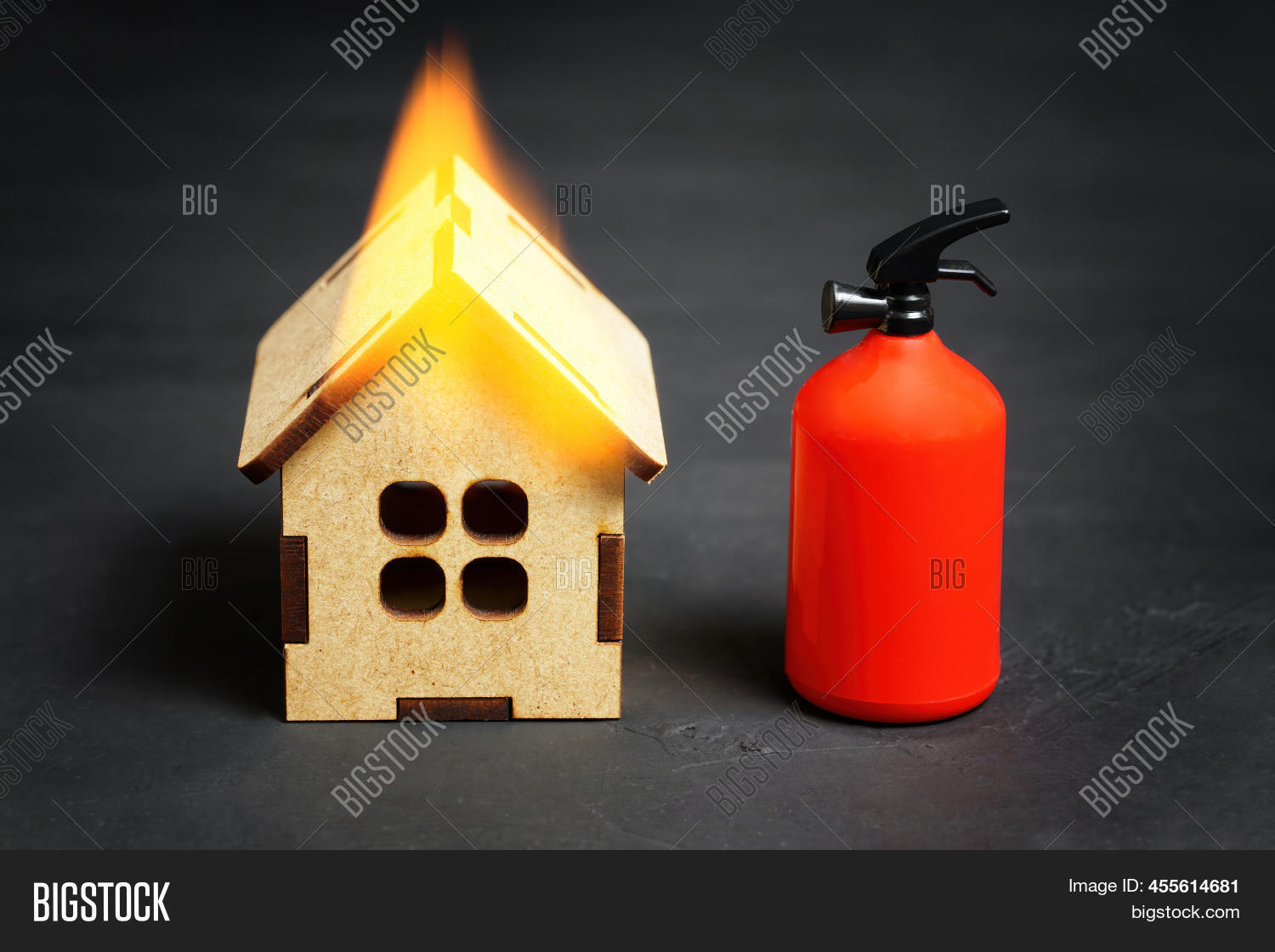 Small Red Fire Image & Photo (Free Trial) | Bigstock