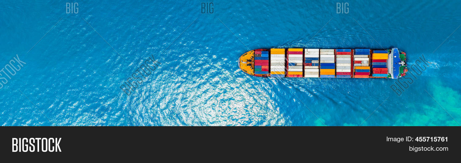 Aerial Top View Cargo Image & Photo (Free Trial) | Bigstock