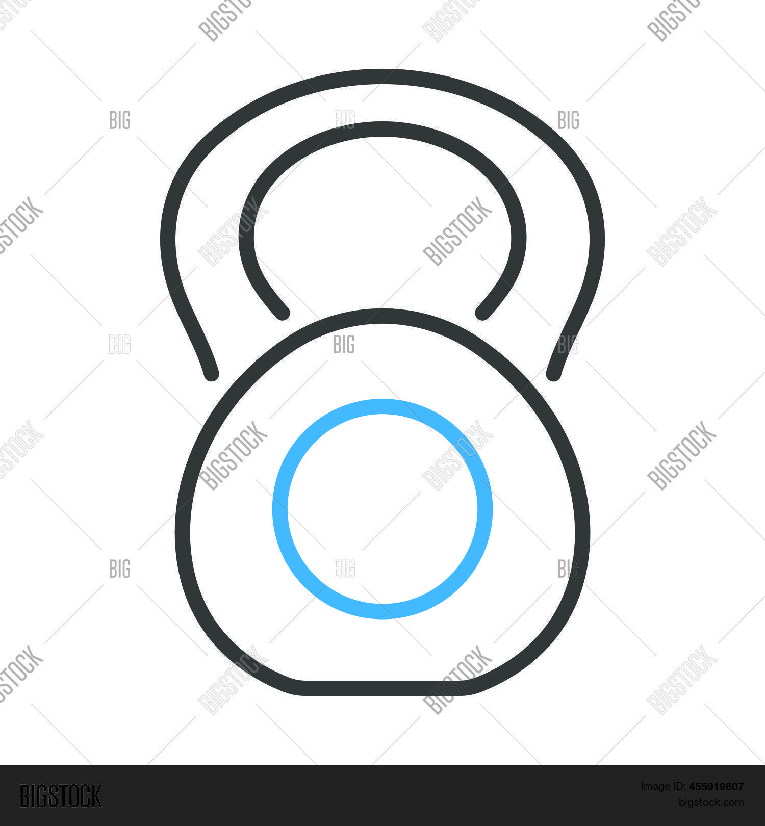 Icon Kettlebell. Vector & Photo (Free Trial) | Bigstock