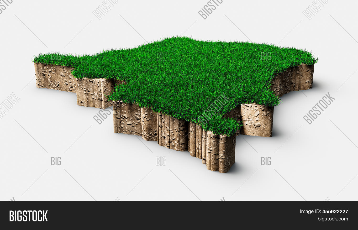 Congo Map Soil Land Image & Photo (Free Trial) | Bigstock
