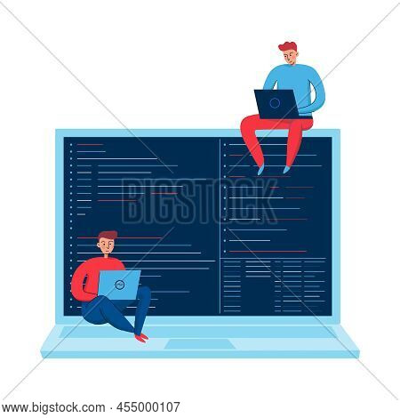 Programmer Vector & Photo (Free Trial) | Bigstock