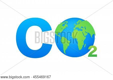 Co2 Logo Flat Style Vector & Photo (Free Trial) | Bigstock