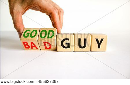 Good Bad Guy Symbol. Image & Photo (Free Trial) | Bigstock