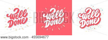Well Done. Vector & Photo (Free Trial) | Bigstock