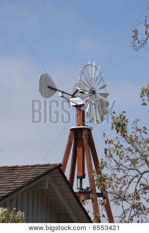 Rustic Windmill Image & Photo (Free Trial) | Bigstock