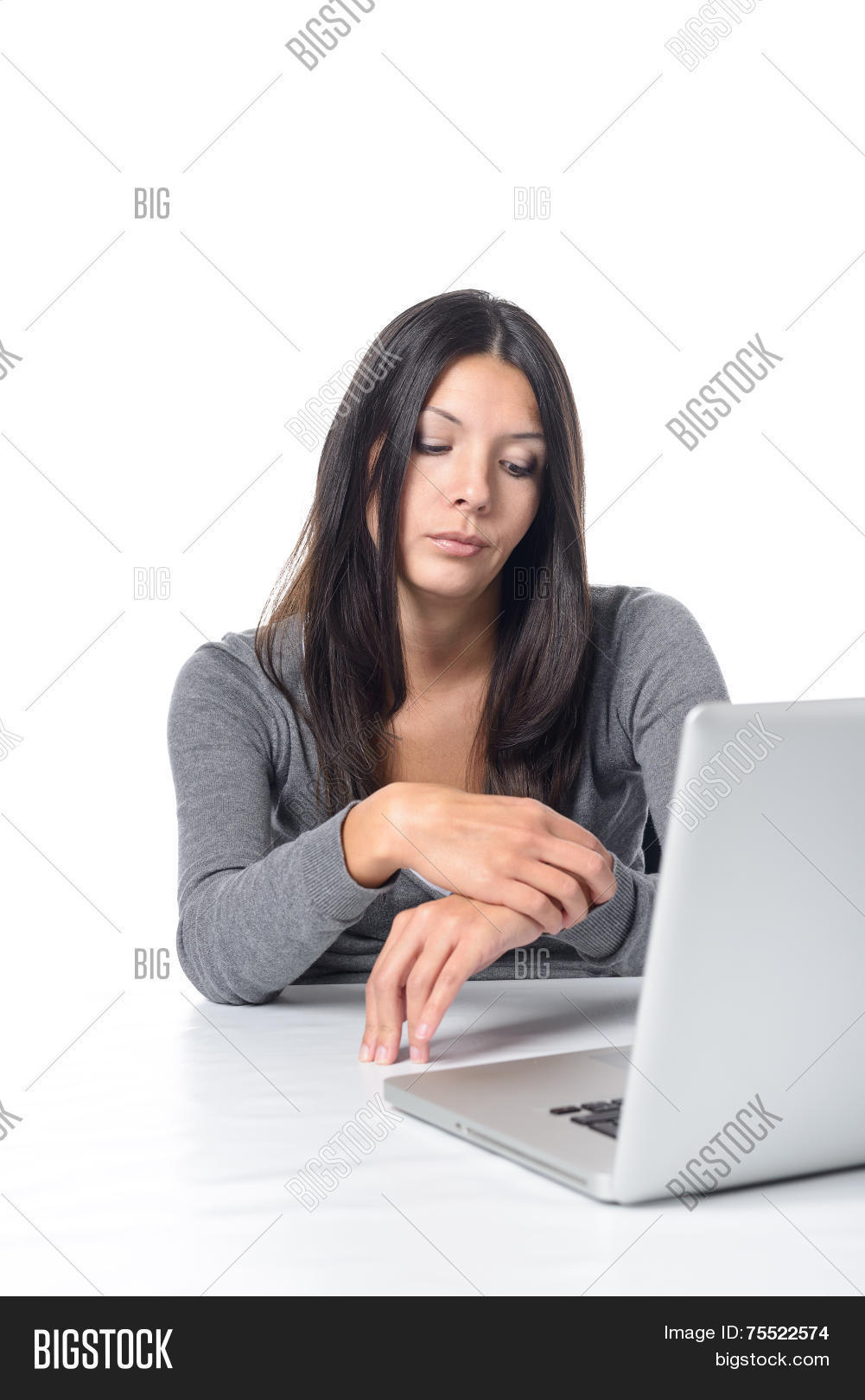 Bored Office Worker Image & Photo (Free Trial) | Bigstock