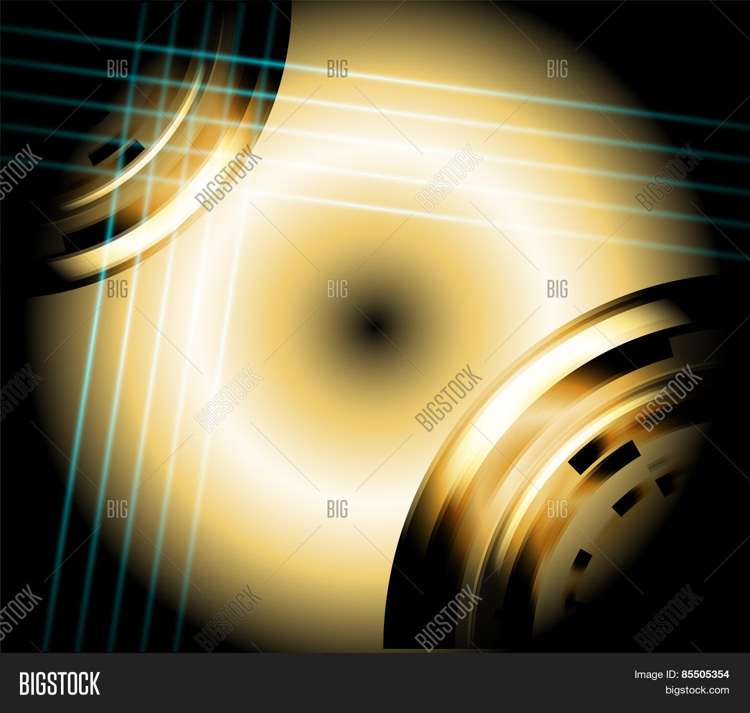 Circle Light Abstract Vector & Photo (Free Trial) | Bigstock