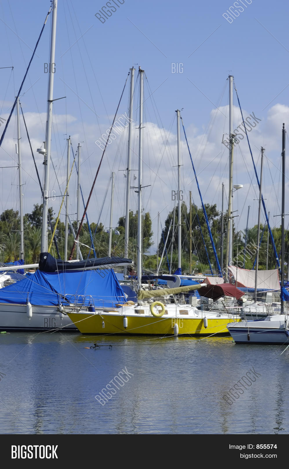 Yellow Yacht Marine Image & Photo (Free Trial) | Bigstock
