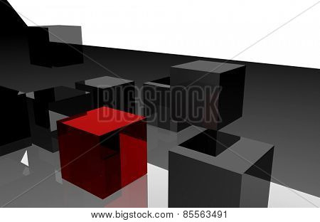 3d Cubes Structure Image & Photo (Free Trial) | Bigstock
