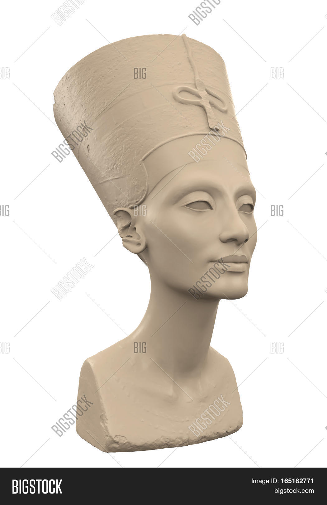 Bust Queen Nefertiti Image & Photo (Free Trial) | Bigstock