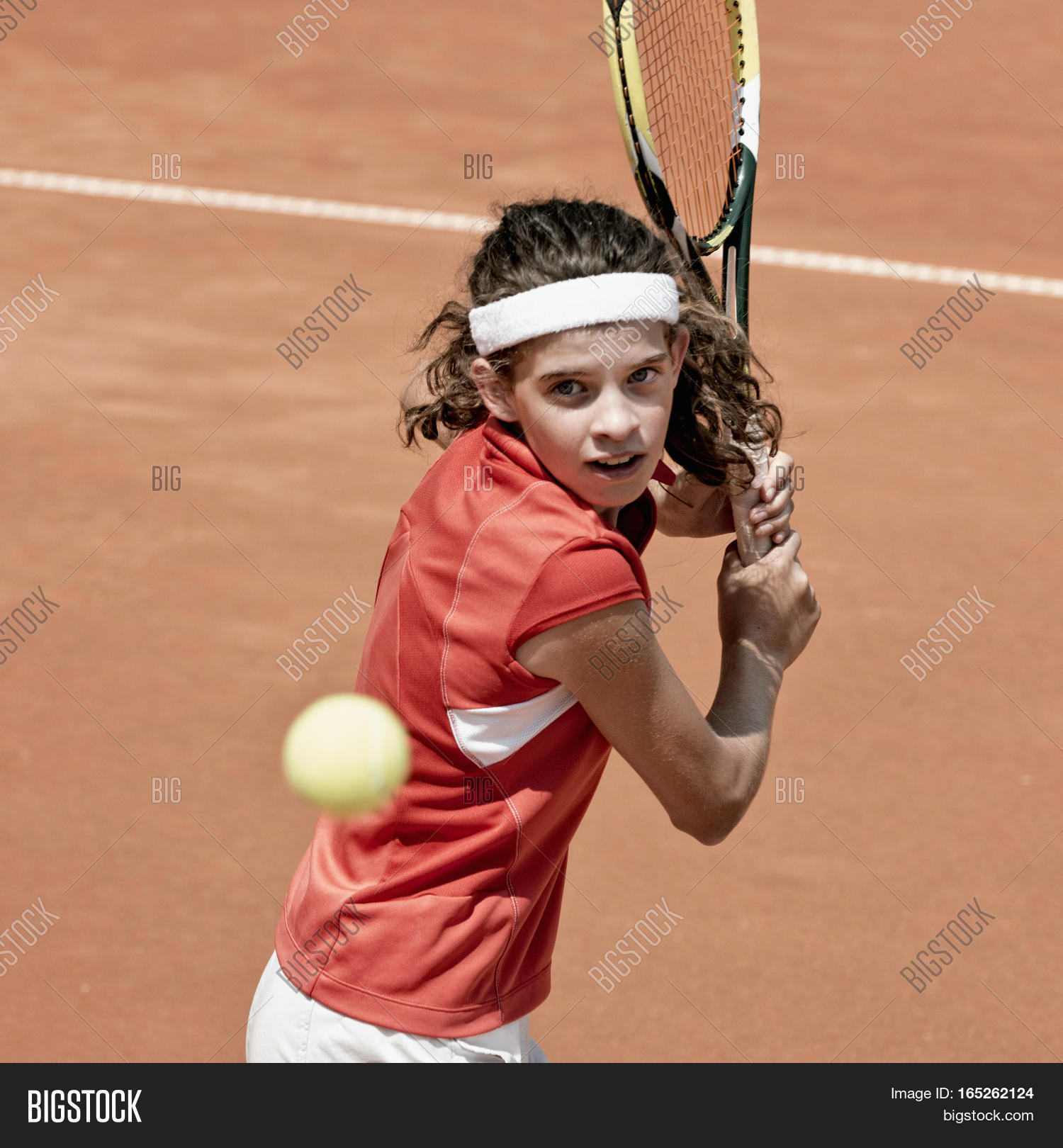 Teenage Tennis Player Image & Photo (Free Trial) | Bigstock