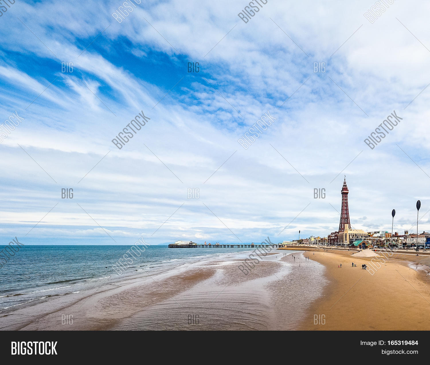 Blackpool Tower (hdr) Image & Photo (Free Trial) | Bigstock
