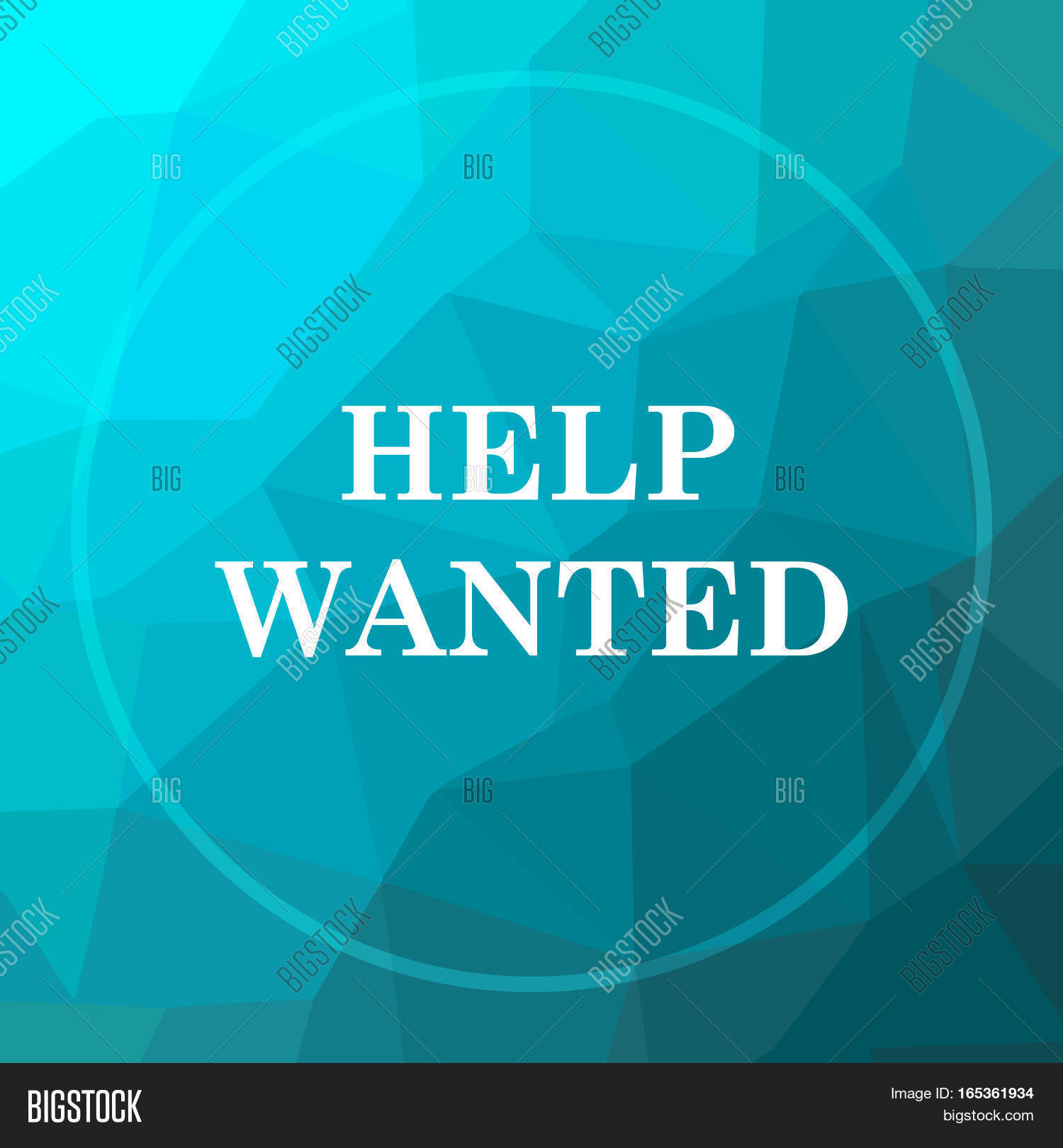 Help Wanted Icon Image & Photo (Free Trial) | Bigstock