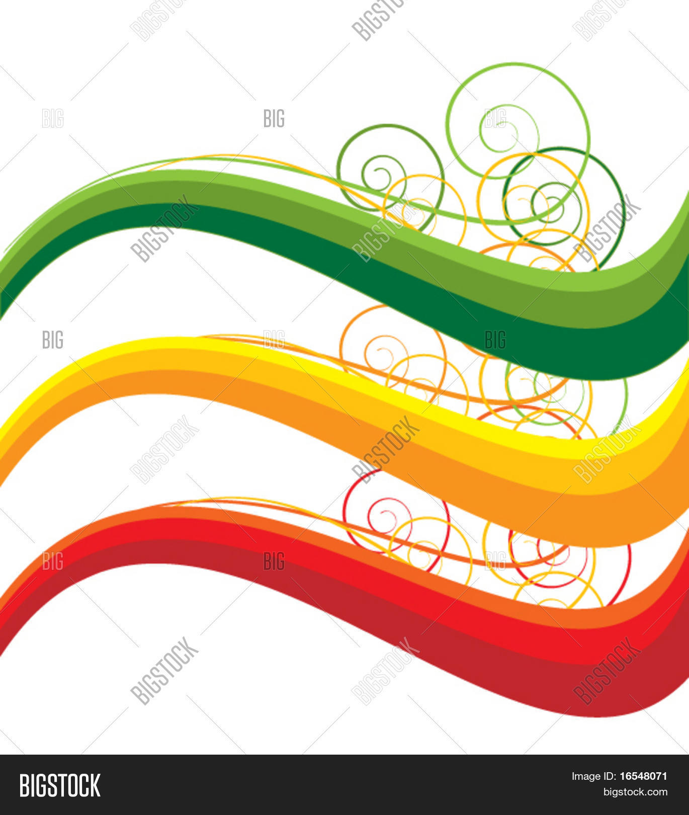 Wave Lines Design Vector & Photo (Free Trial) | Bigstock