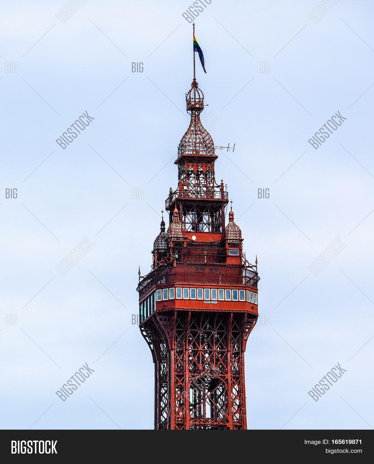 Blackpool Tower (hdr) Image & Photo (Free Trial) | Bigstock