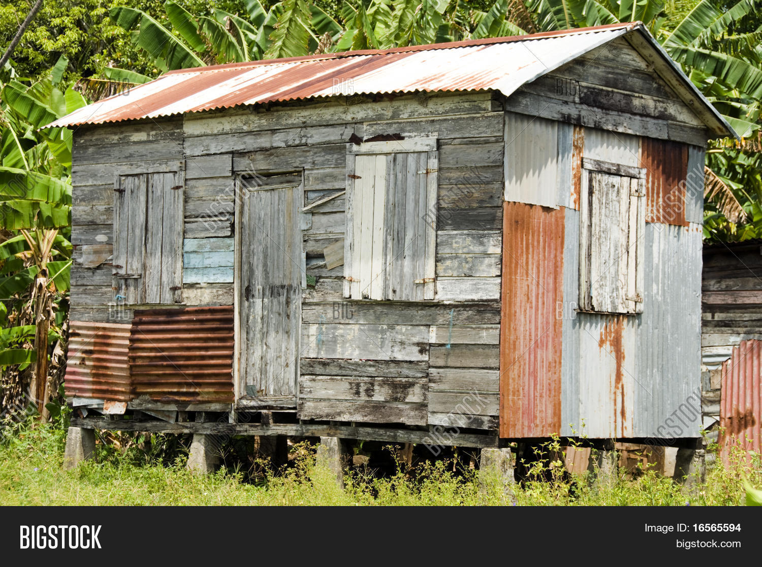 Old Clapboard Zinc Image & Photo (Free Trial) | Bigstock