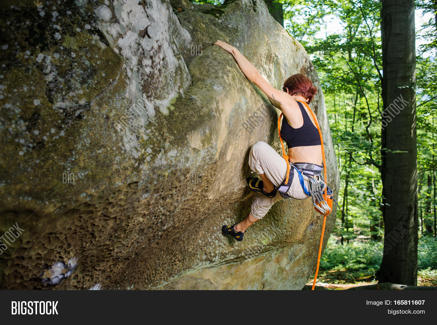 Female Climber Image & Photo (Free Trial) | Bigstock