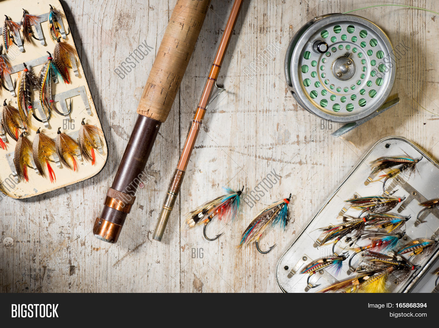 Vintage Fly Fishing Image & Photo (Free Trial) | Bigstock