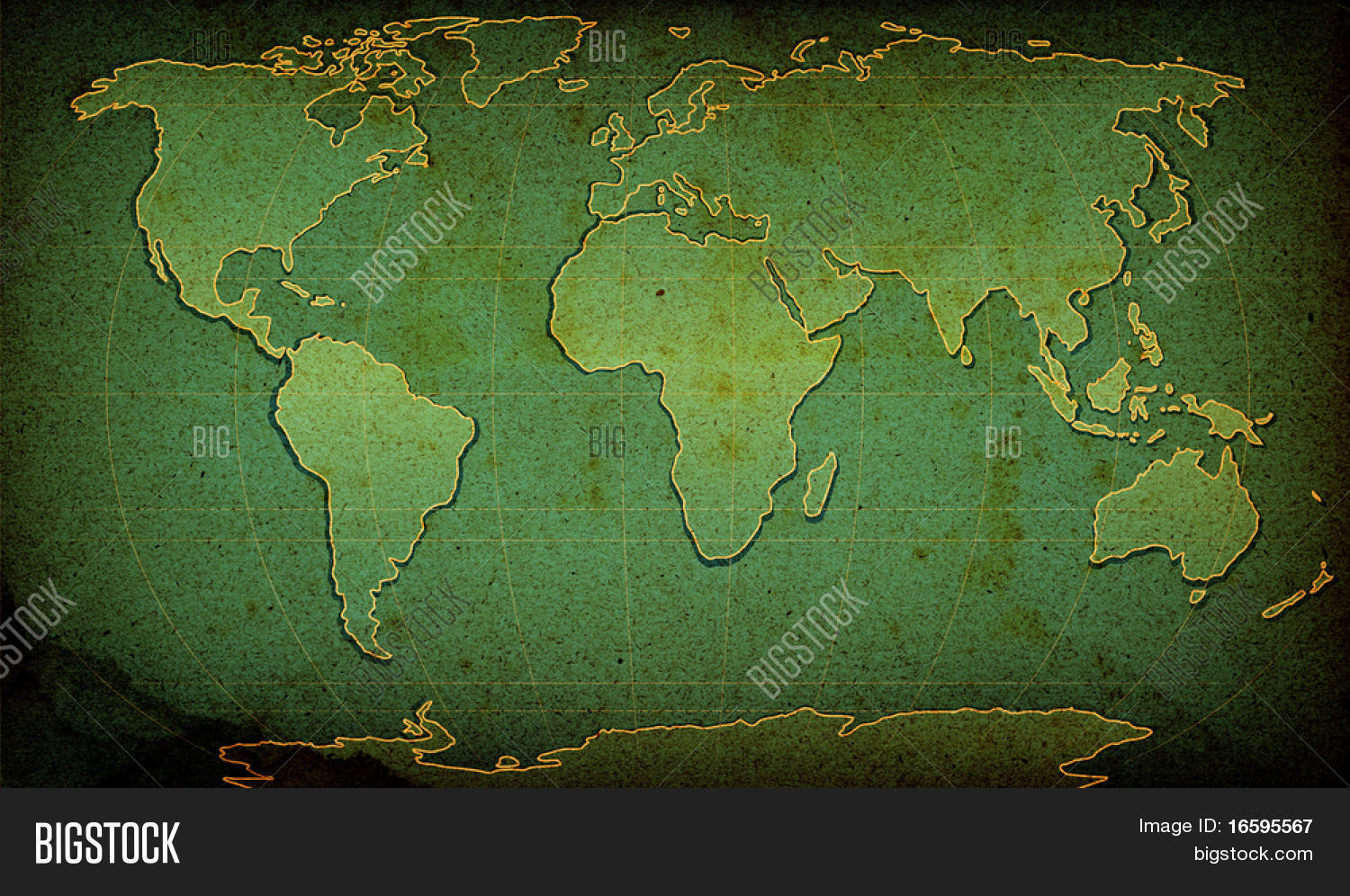 Illustration World Map Image & Photo (Free Trial) | Bigstock