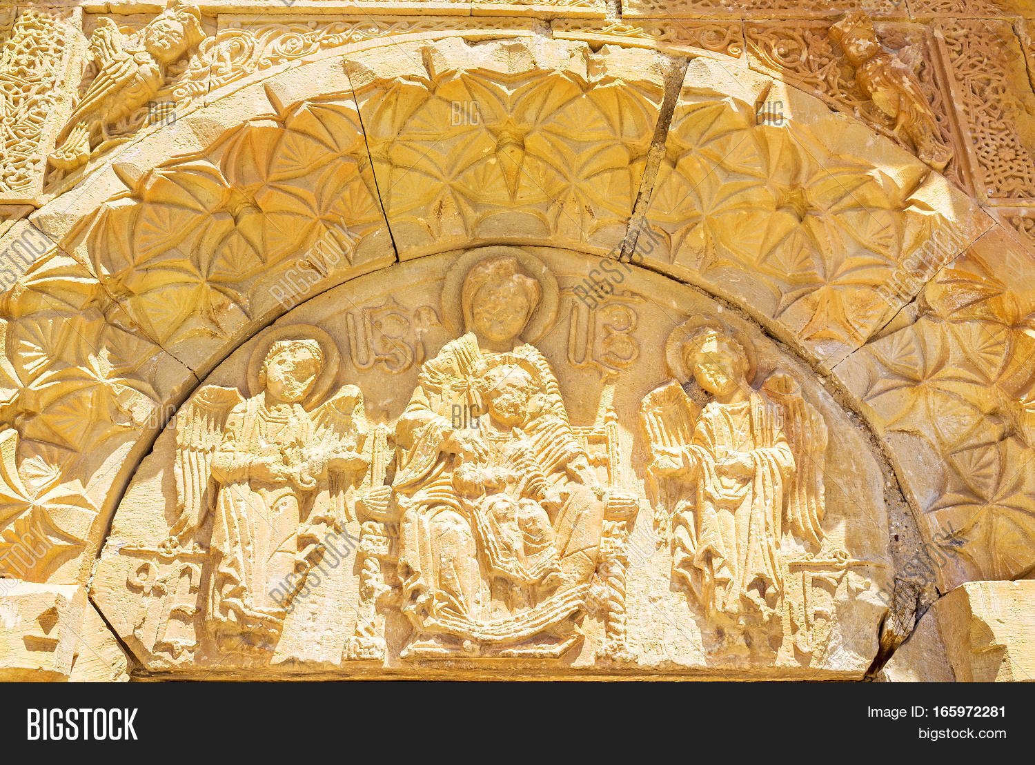 Relief Icon Tympanium Image & Photo (Free Trial) | Bigstock