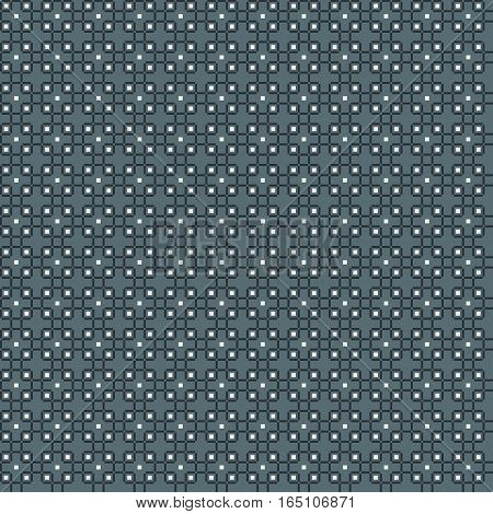 Cute Pixelated Pattern With Simple Geometric Shapes. Useful For Textile ...