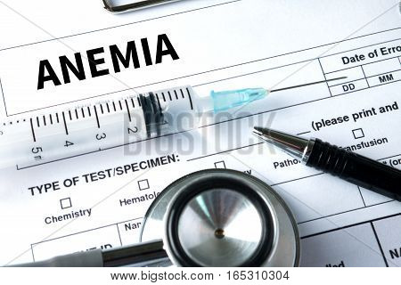 Anemia Blood Anemia Image & Photo (Free Trial) | Bigstock