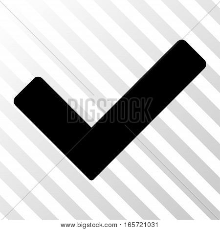 Black Ok Toolbar Icon Vector & Photo (Free Trial) | Bigstock