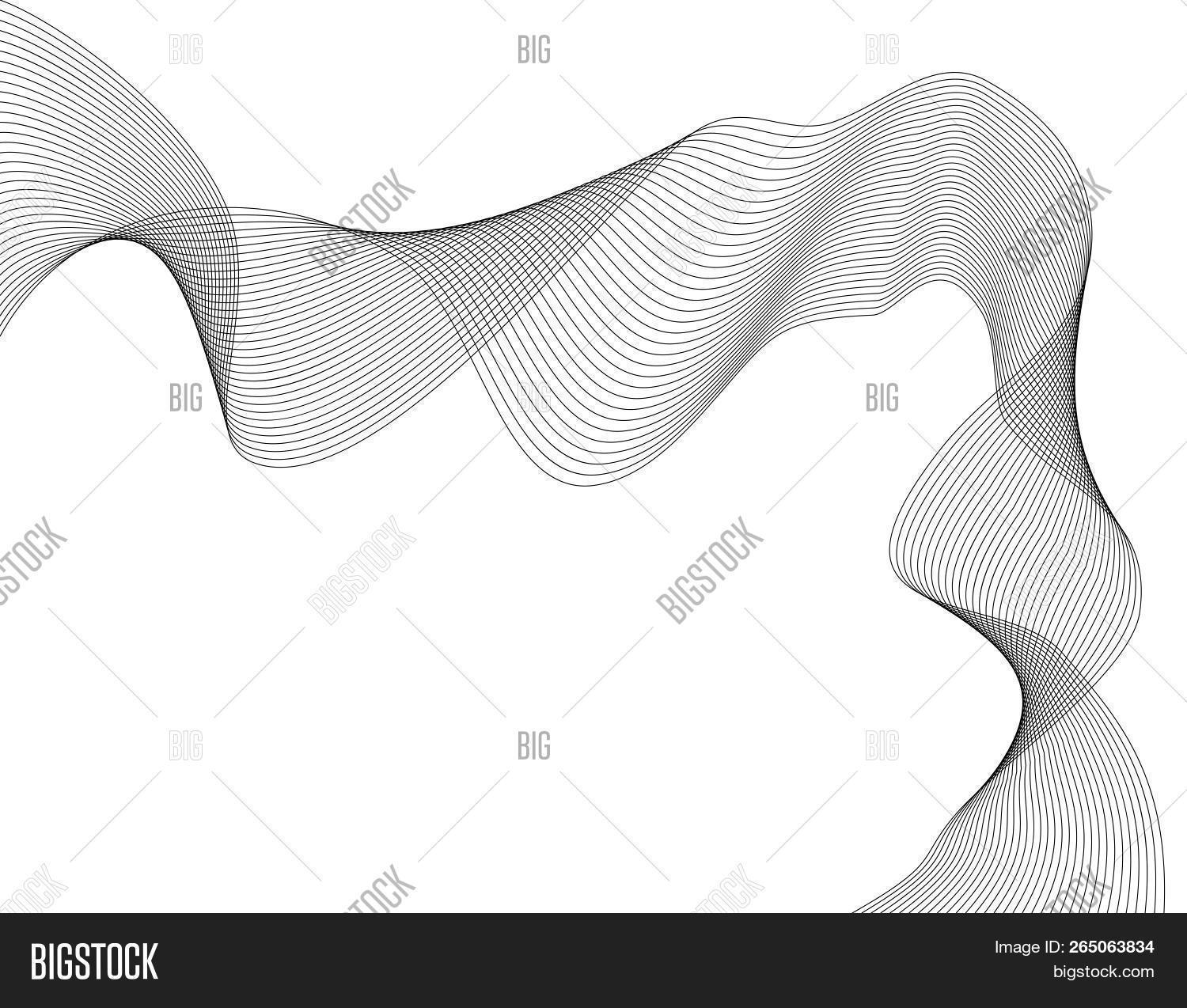 Wavy Lines Form Vector & Photo (Free Trial) | Bigstock