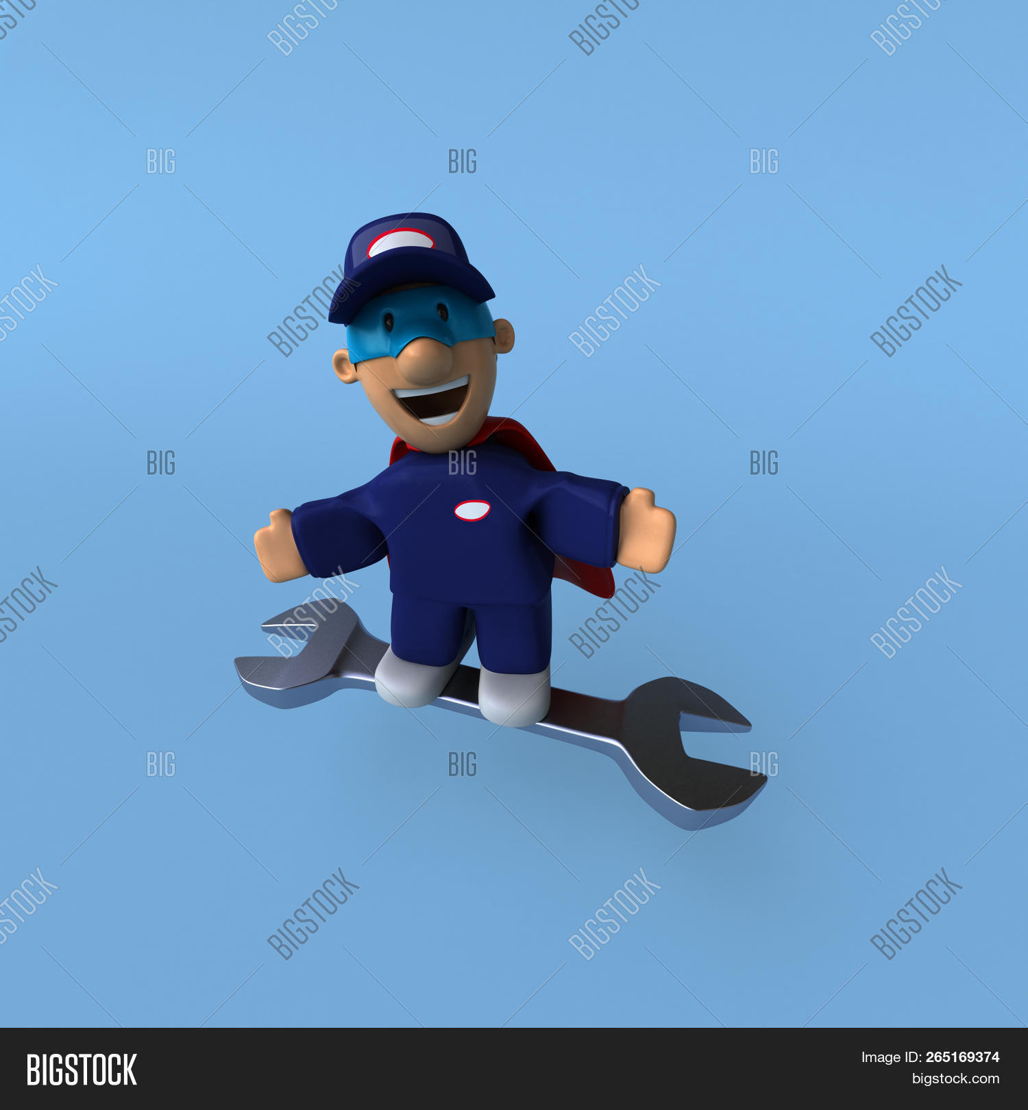 Mechanic - 3D Image & Photo (Free Trial) | Bigstock