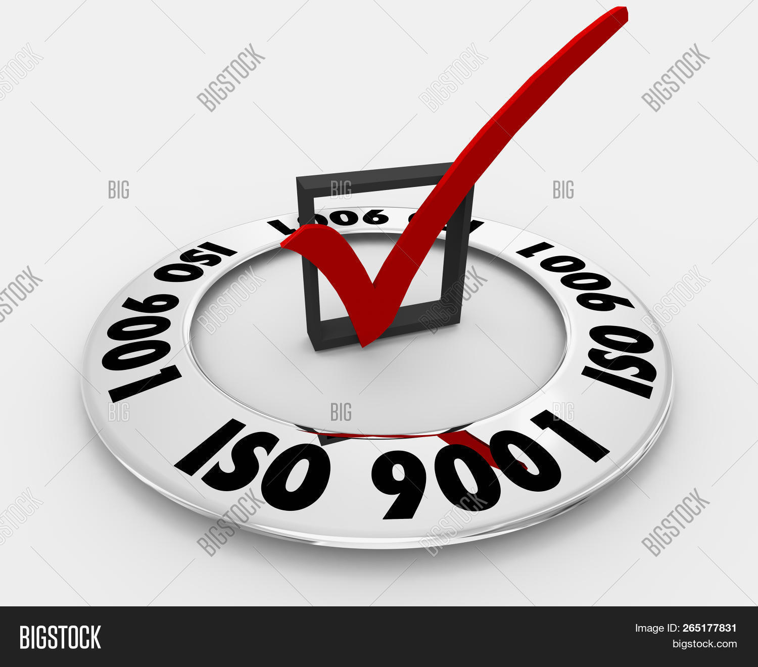 ISO 9001 Check Box Image & Photo (Free Trial) | Bigstock