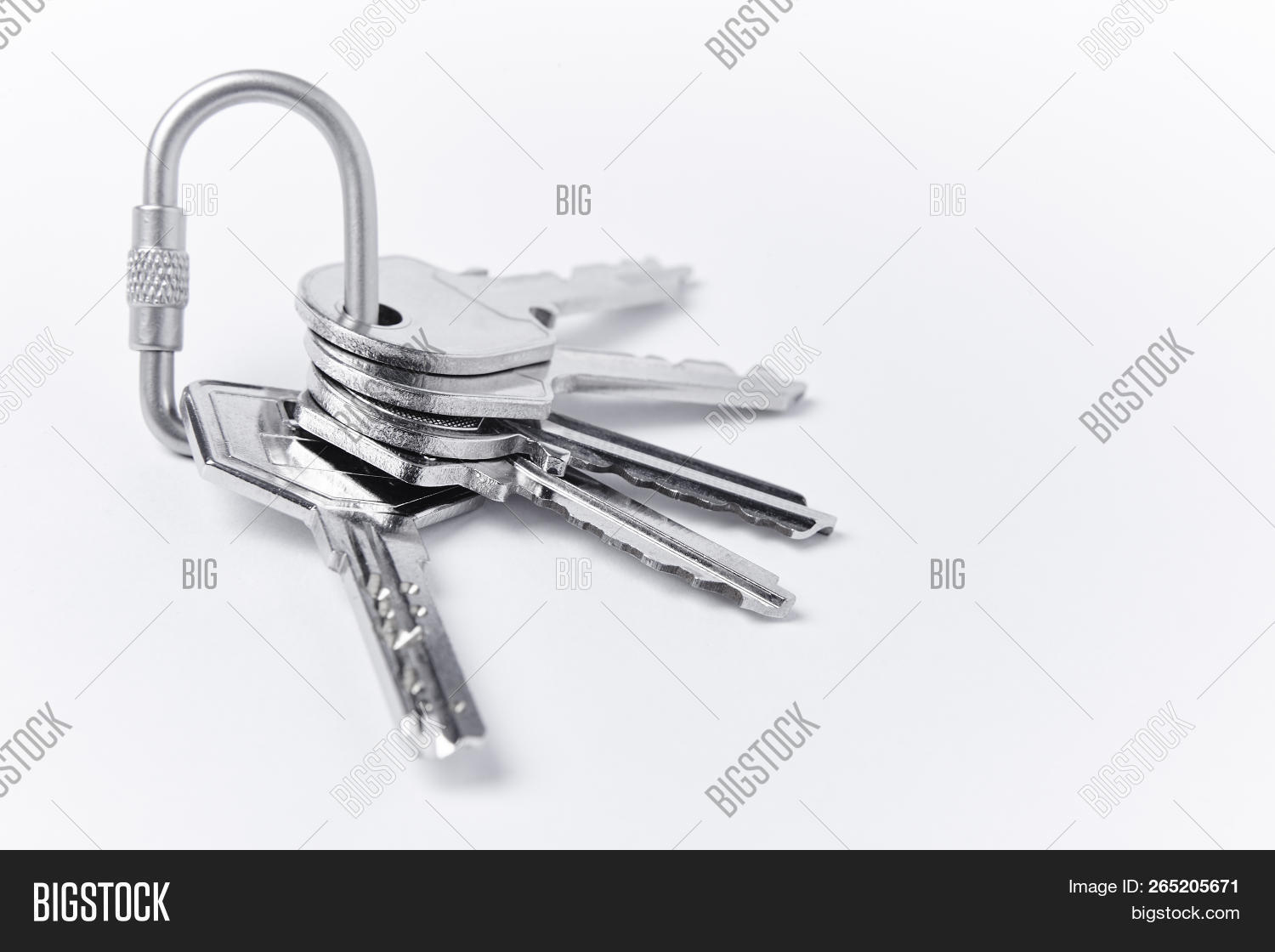 Key Ring Keys Over Image & Photo (Free Trial) | Bigstock
