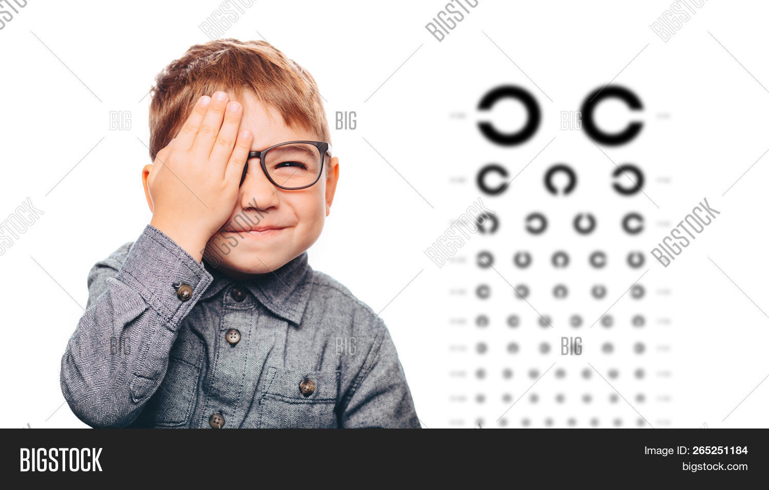Little Boy Having Eye Image & Photo (Free Trial) | Bigstock