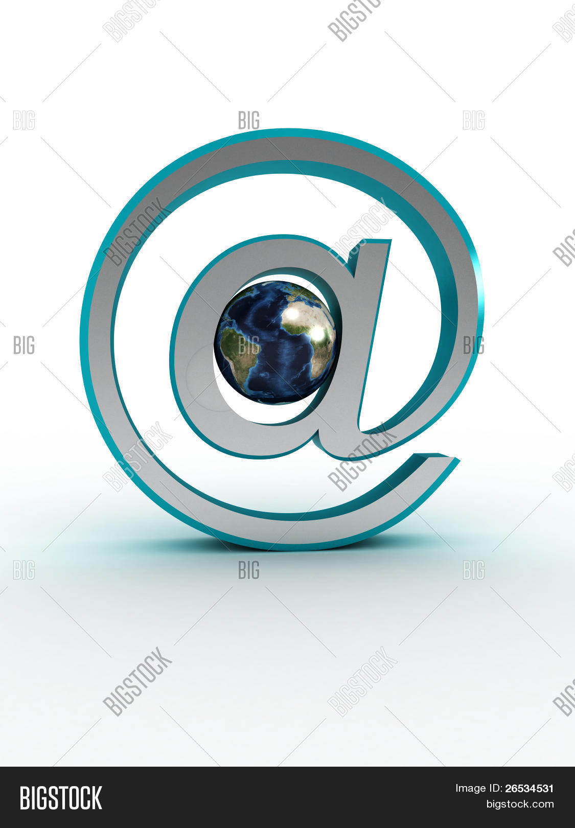 Planet Earth Sign . 3D Image & Photo (Free Trial) | Bigstock