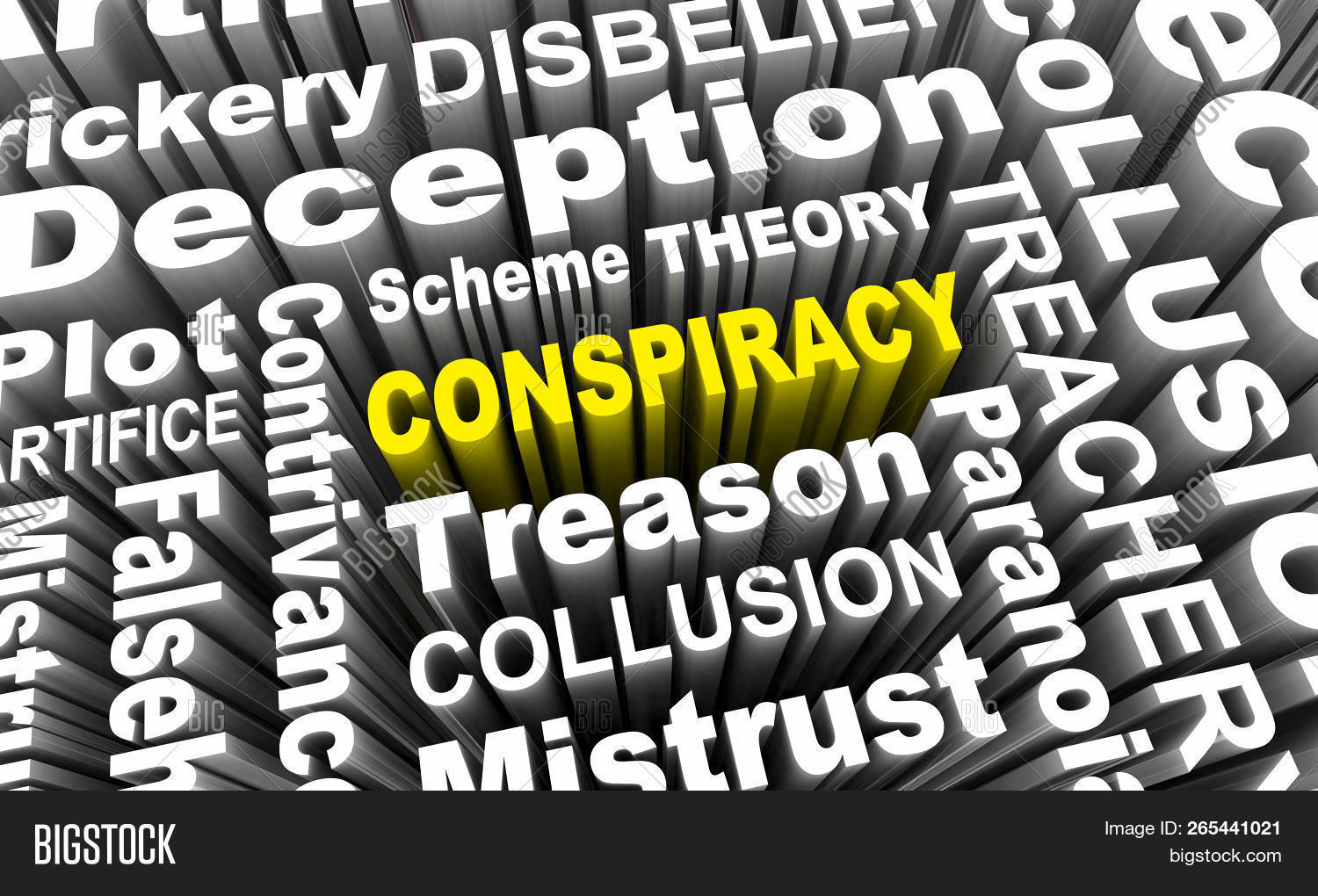 Conspiracy Word Image & Photo (Free Trial) | Bigstock