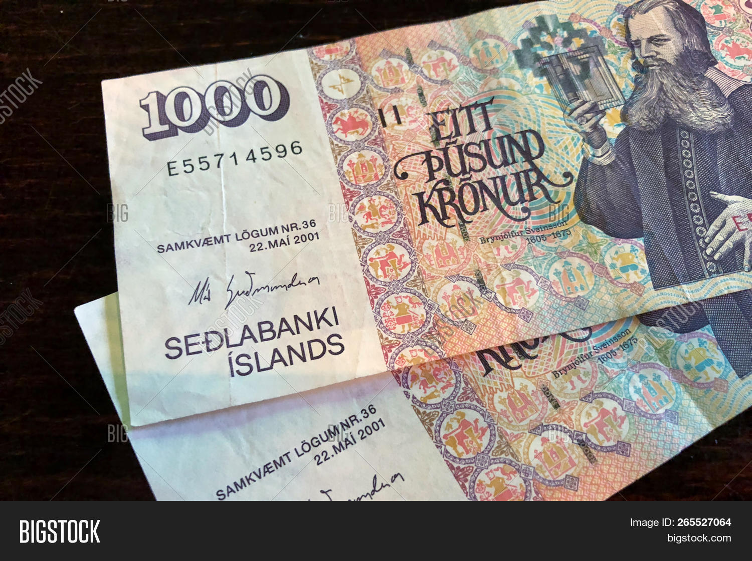 Icelandic Cash. Money Image & Photo (Free Trial) | Bigstock