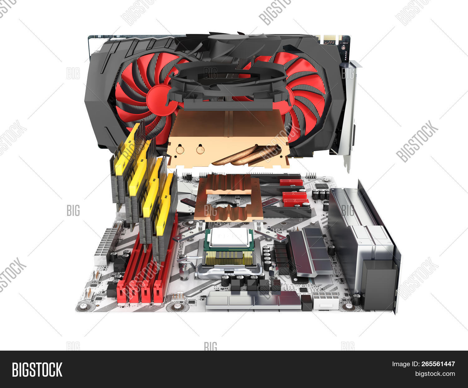 Motherboard Complete Image & Photo (Free Trial) | Bigstock