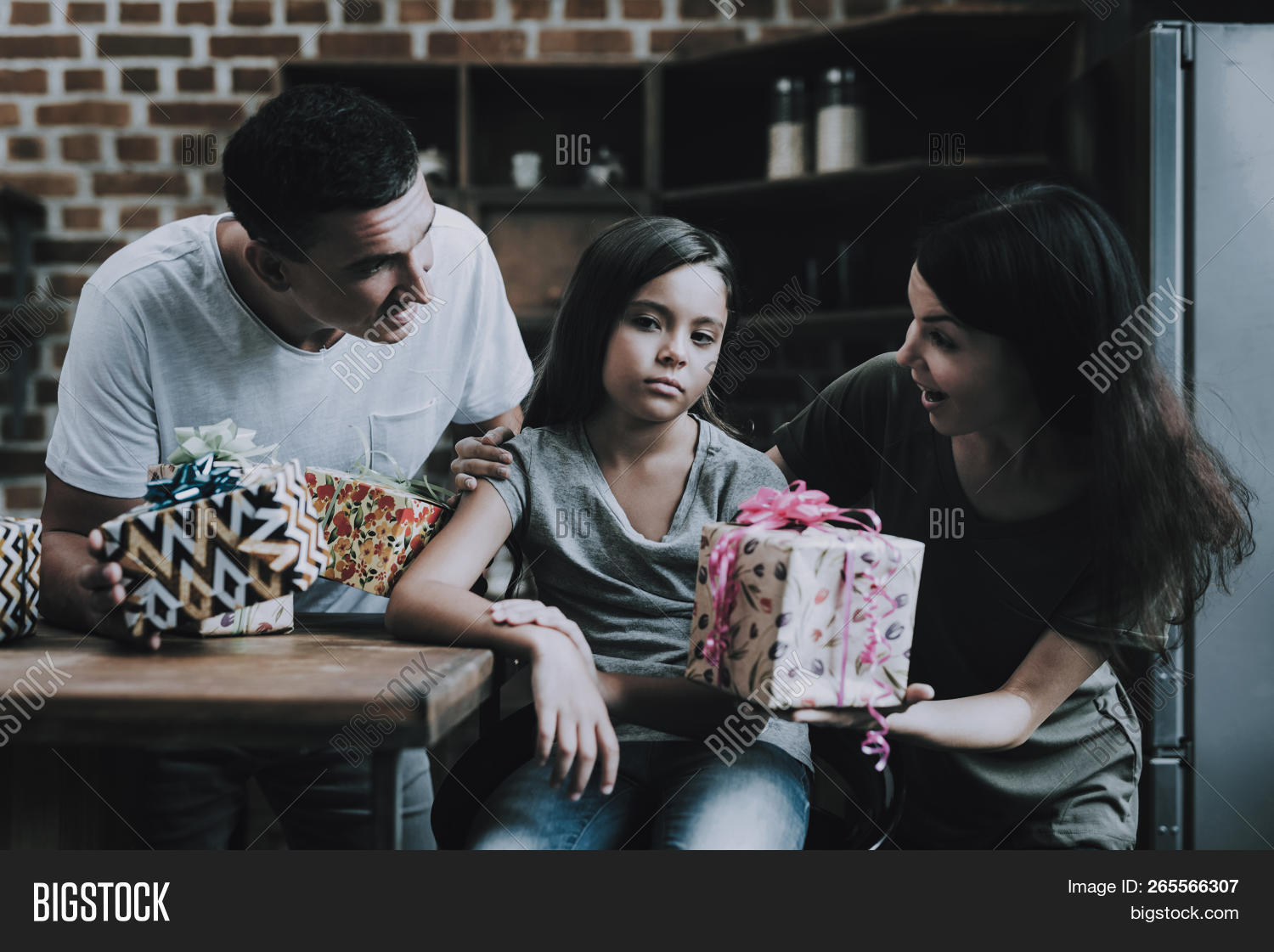 Parents Give Presents Image & Photo (Free Trial) | Bigstock