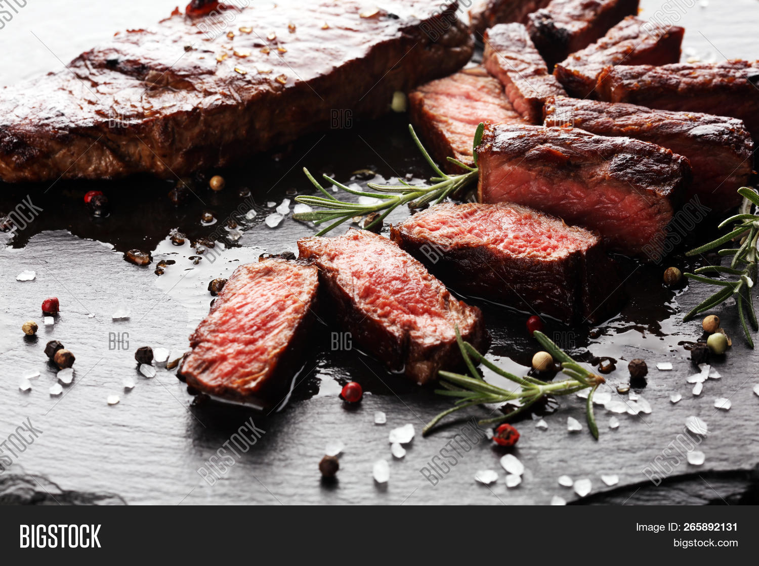 Barbecue Rib Eye Steak Image & Photo (Free Trial) | Bigstock