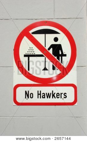 No Hawkers Image & Photo (Free Trial) | Bigstock