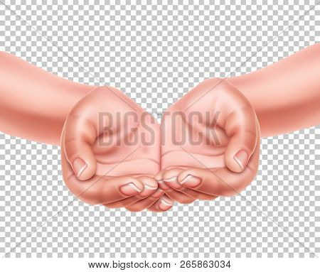 Realistic Empty Hands Vector & Photo (Free Trial) | Bigstock