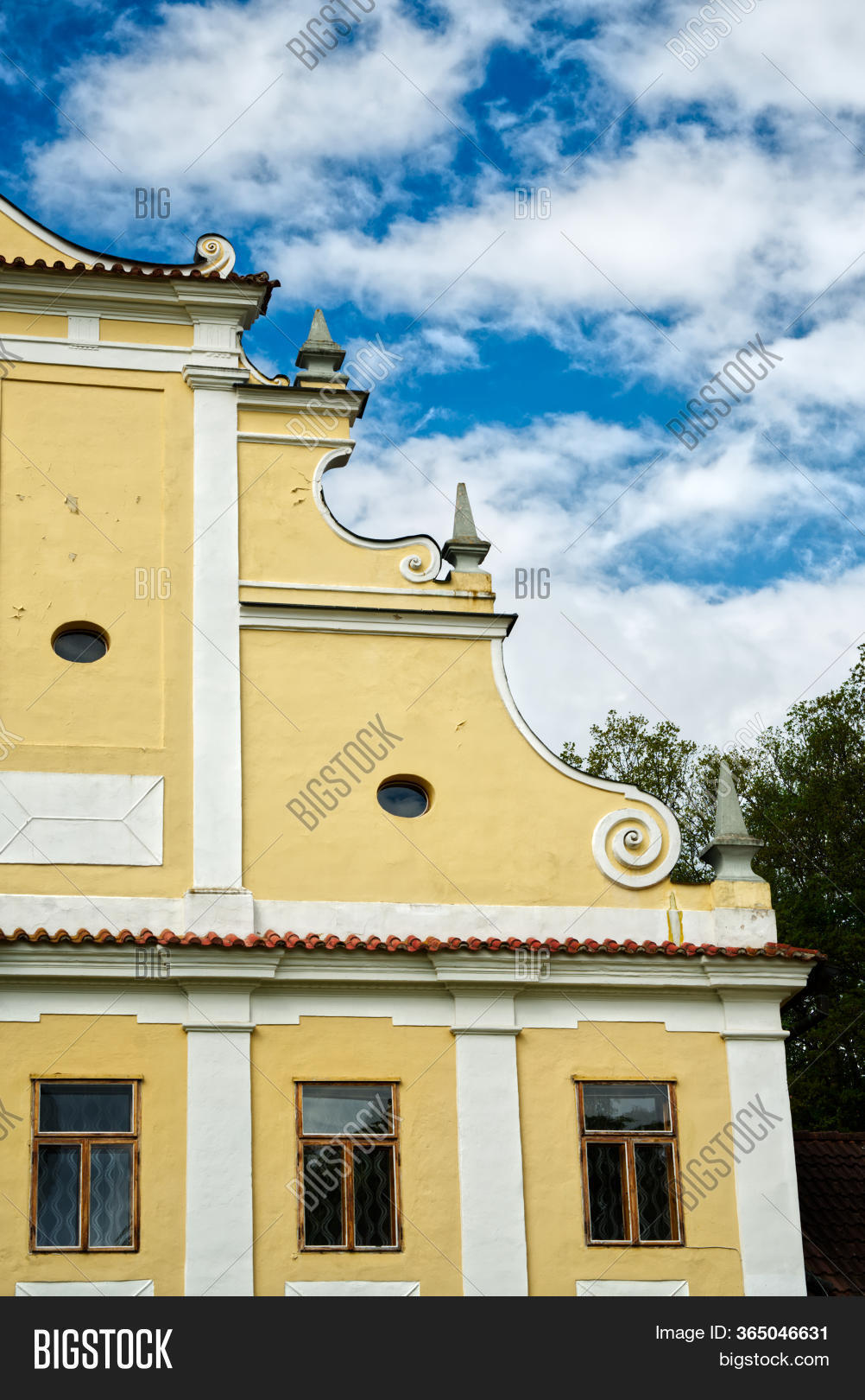 Detail Gable Baroque Image & Photo (Free Trial) | Bigstock