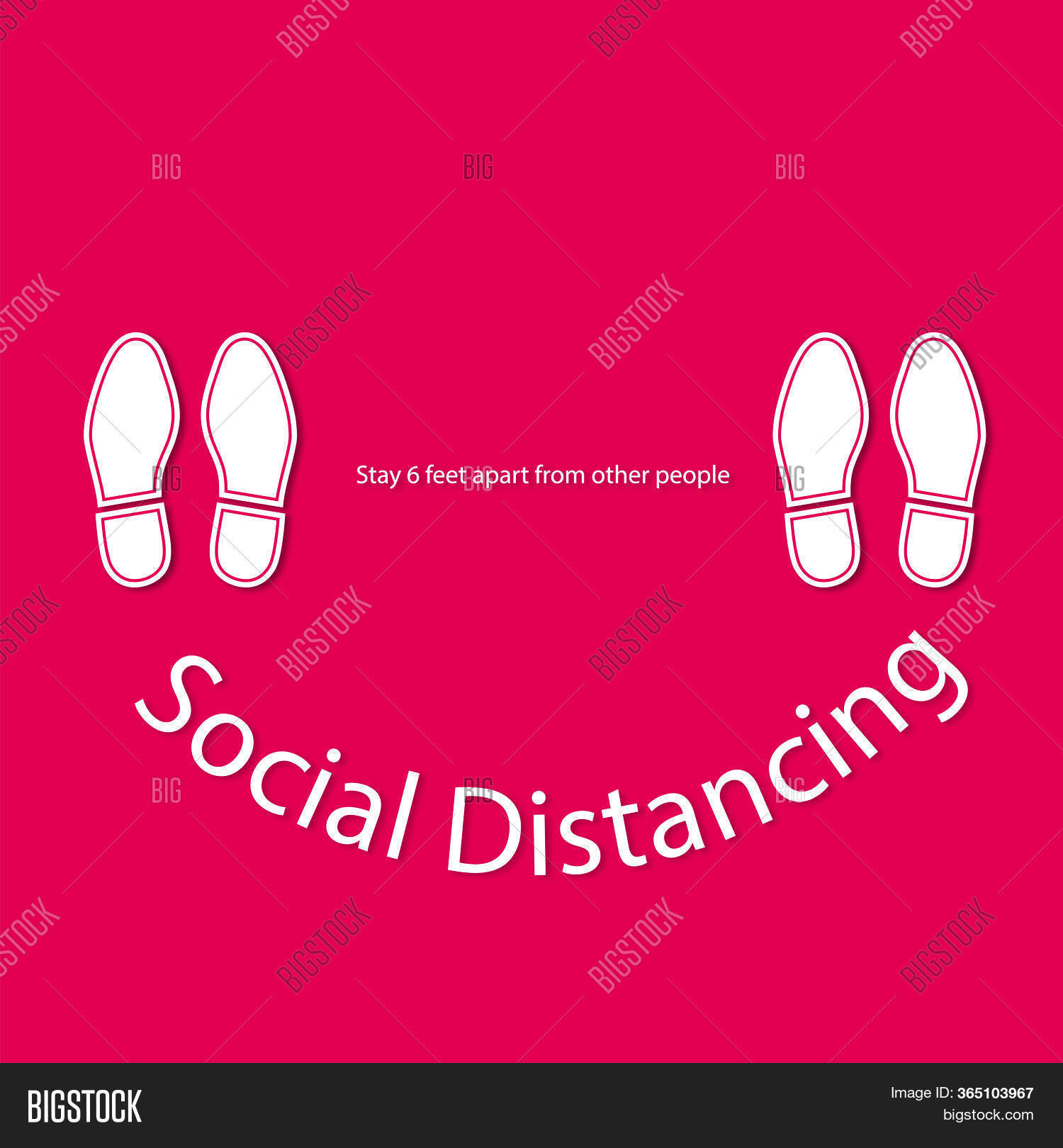 Foot Symbol Marking Image & Photo (Free Trial) | Bigstock
