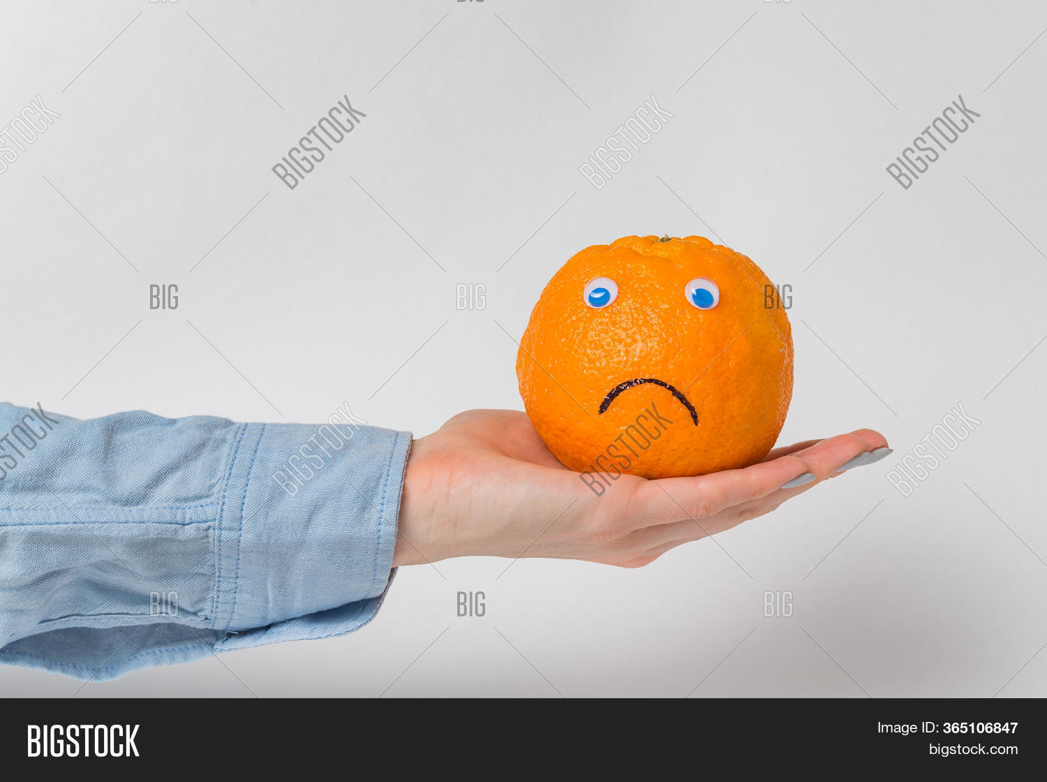 Orange Googly Eyes Sad Image & Photo (Free Trial) | Bigstock