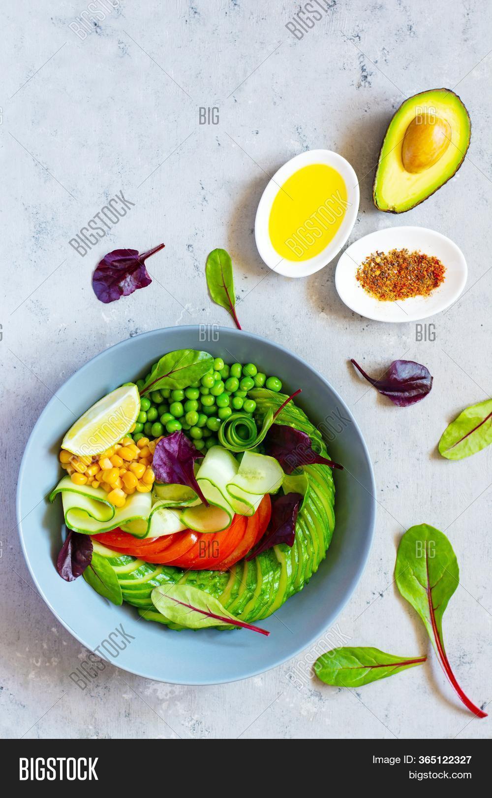 Healthy Vegetarian Image & Photo (Free Trial) | Bigstock
